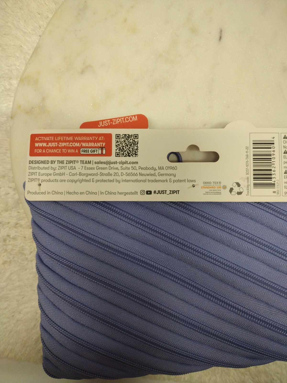 New Zipit Twister Jumbo Binder Pouch Purple Zipper Bag Case | eBay