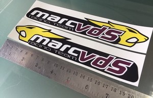 Marc VDS MotoGP Racing Team Decals / Stickers (PAIR) | eBay