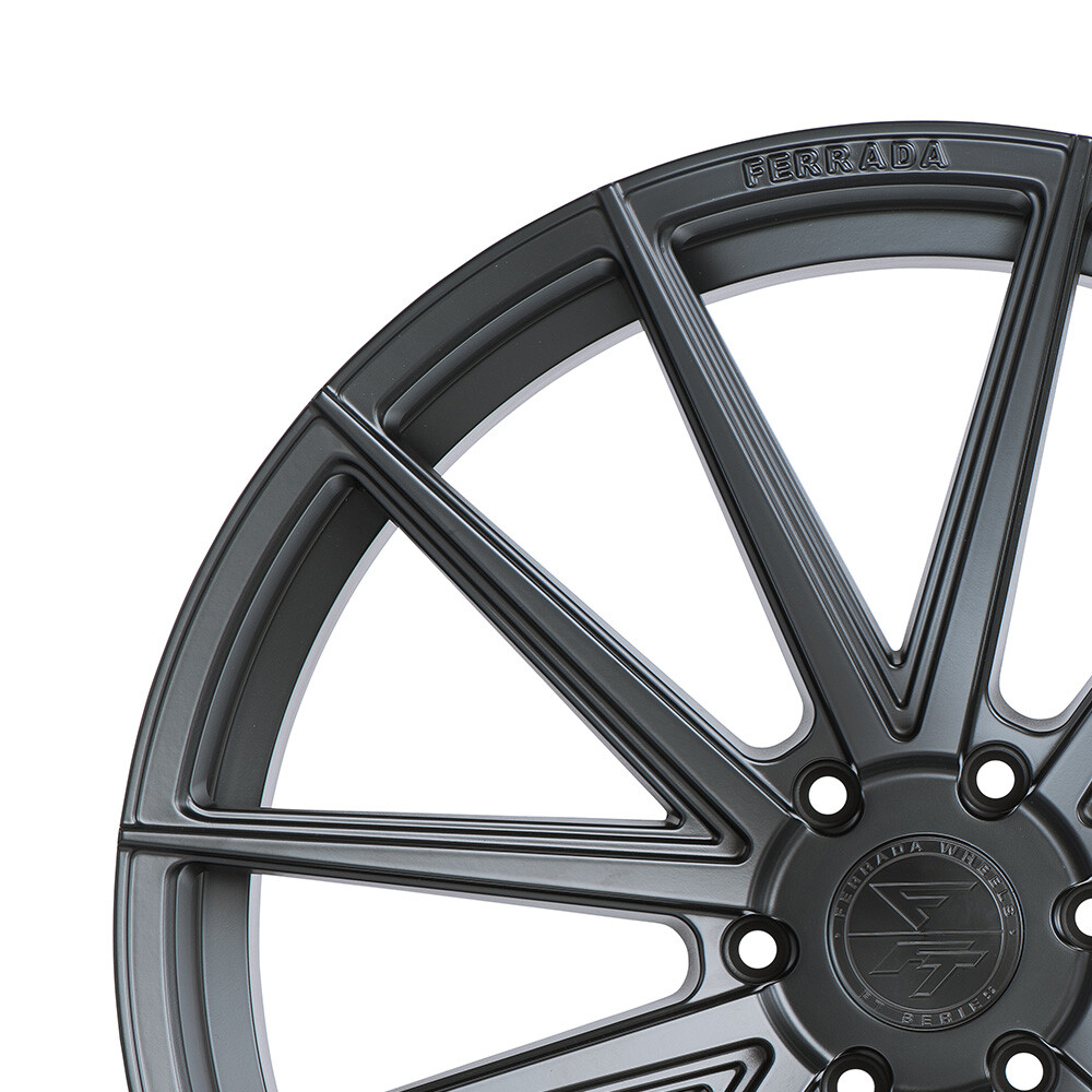 24" FERRADA FT1 BLACK CONCAVE WHEELS RIMS FITS CHEVROLET TAHOE - SET OF ...