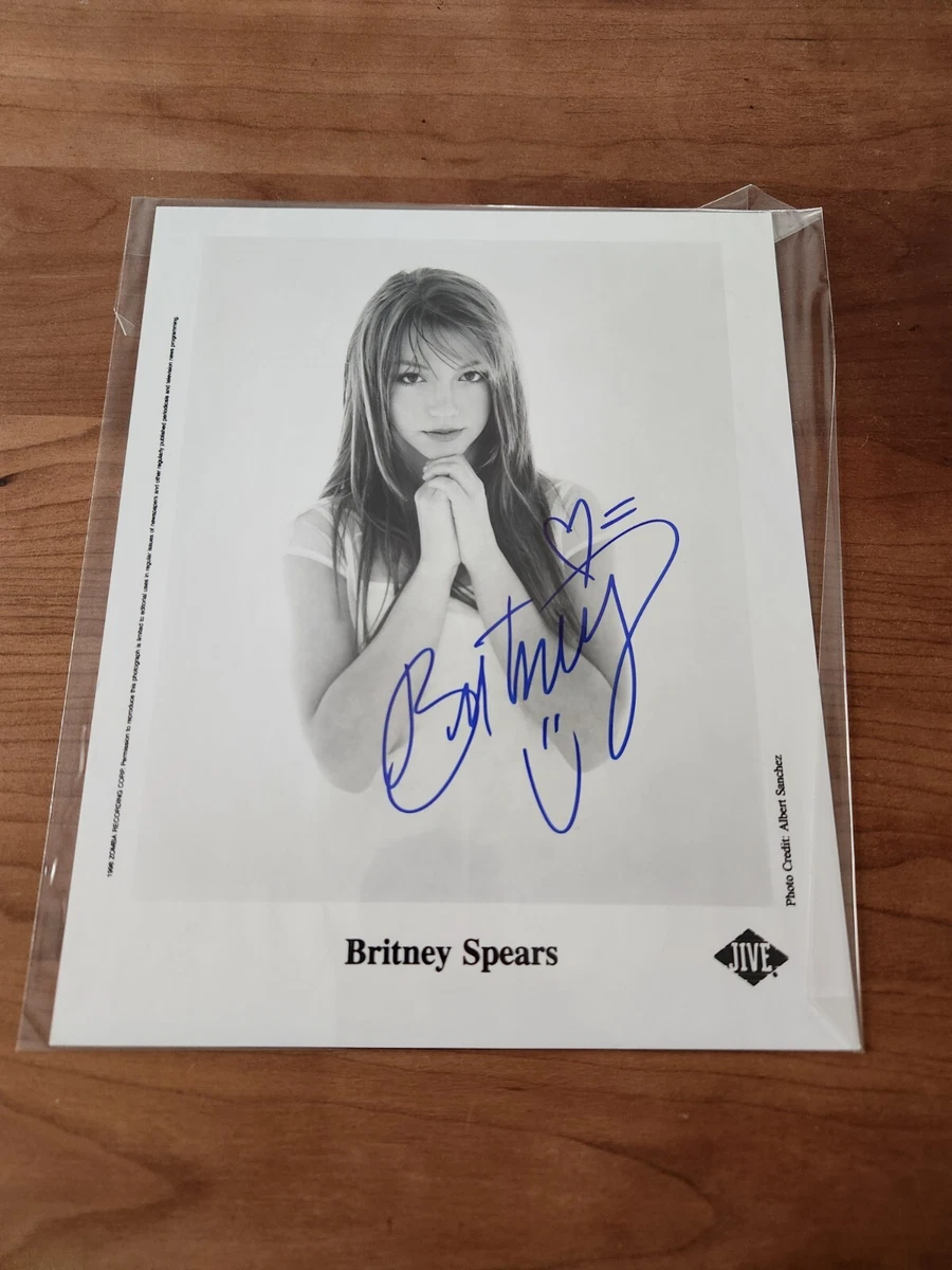 Britney Spears Autograph