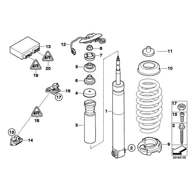 Neu Orginal BMW Domlager unterer Teil 33502283518 online kaufen | eBay