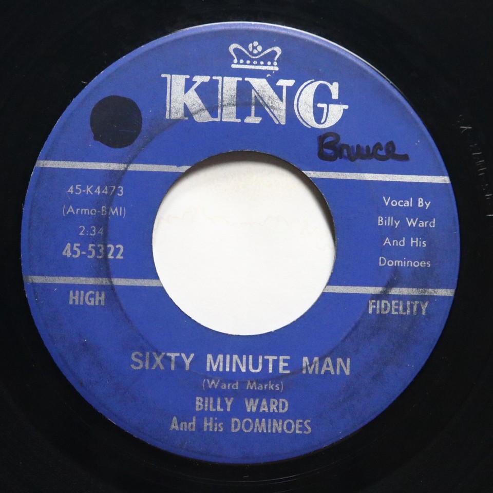 BILLY WARD & HIS DOMINOES - HAVE MERCY BABY / SIXTY MINUTE MAN - DOO WOP 45 | eBay
