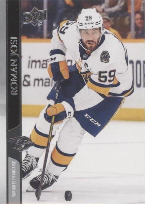 2020-21 Upper Deck - Roman Josi #358 French for sale online | eBay