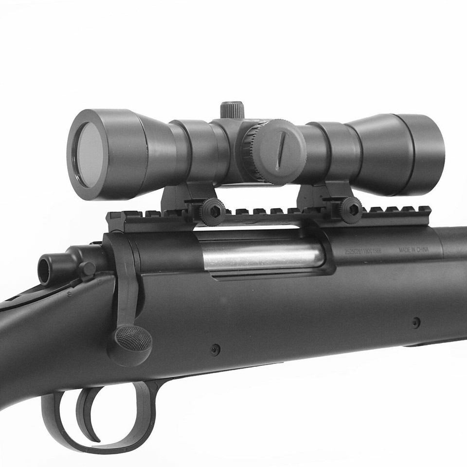 BBTac Airsoft Sniper Rifle BT-M61 Spring Bolt Action Gun with Scope ...
