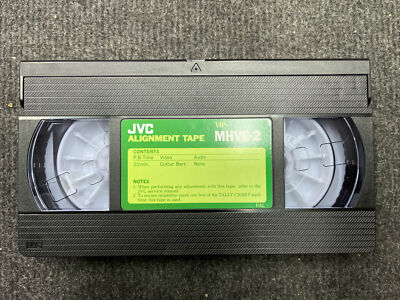 JVC VHS PAL Alignment Tape Videorecorder Kassette Messband Testkassette ...