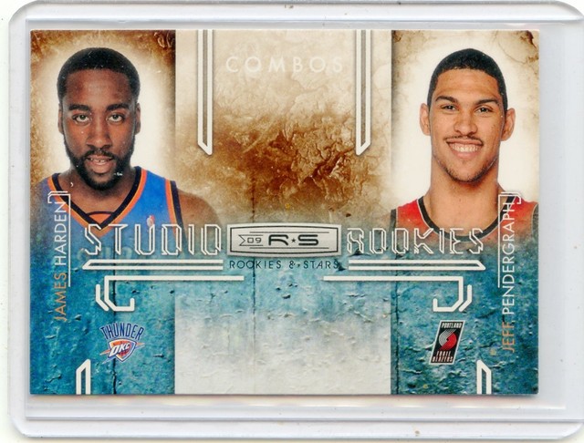 2009-10 Panini Rookies & Stars - Studio Rookies Combos #7 Jeff ...