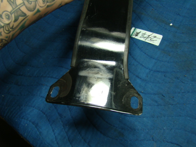 gloss black Harley FXRS tank dash console strip FXR FXRT FXRD FXRP ...