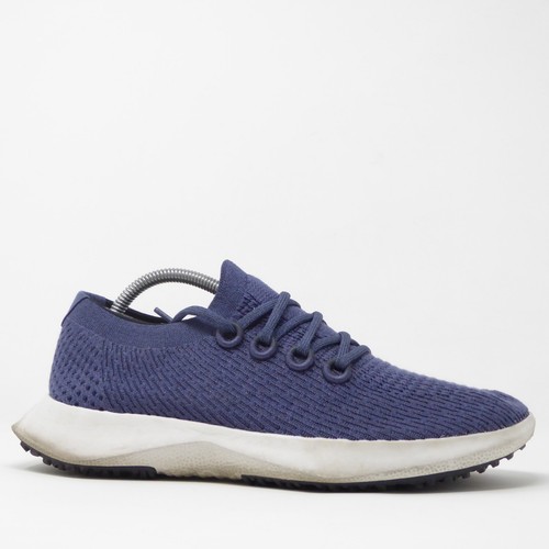 Allbirds Womens Tree Dasher 2 TD2 Running Shoes Blue Knit Sneakers Size ...