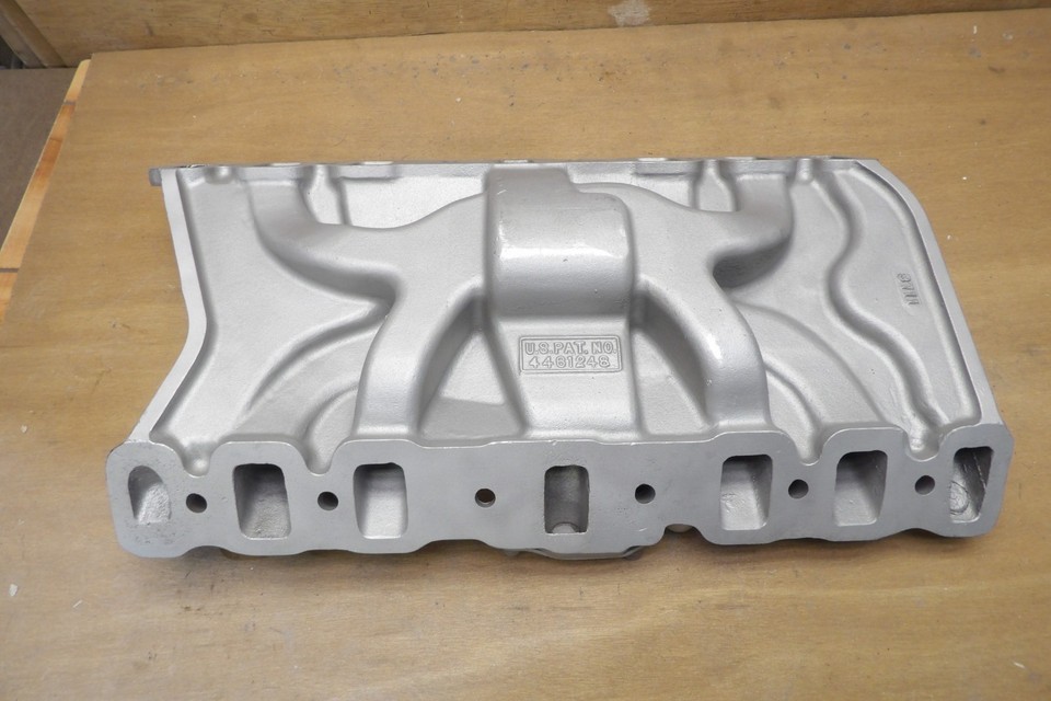 Oldsmobile Edelbrock 3711 Performer 350 Olds Aluminum Intake Manifold ...
