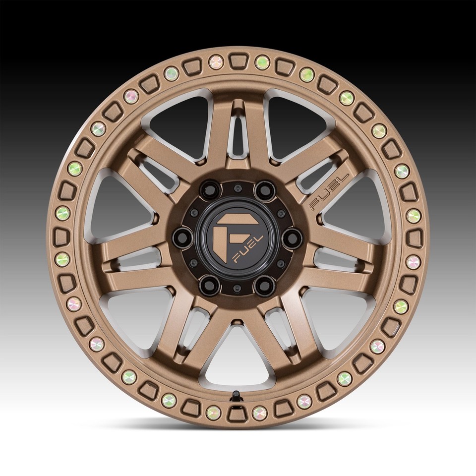 4/Fuel D811 Syndicate Matte Bronze 17x9 6x5.5 1mm (D81117908450 ...