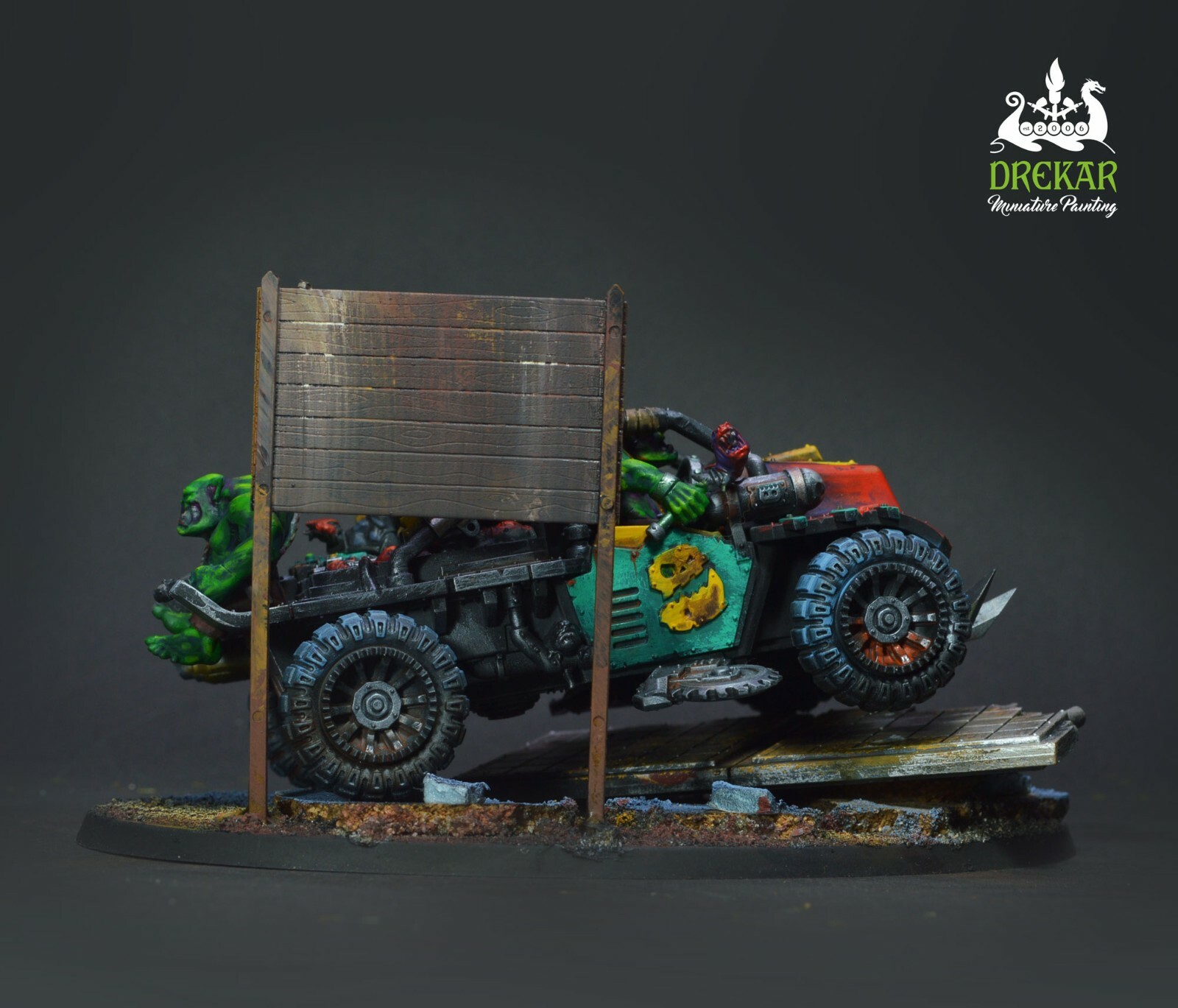 Rukkatrukk Squigbuggy Orks warhammer 40K ** COMMISSION ** painting | eBay