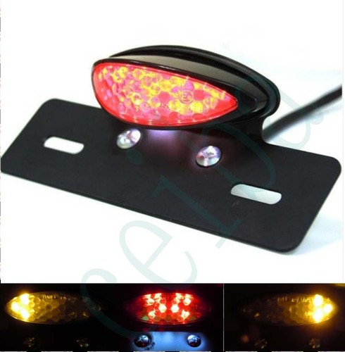 Universal Motorcycle Tail Light LED Motorbike Rear Brake Turn Signal ...