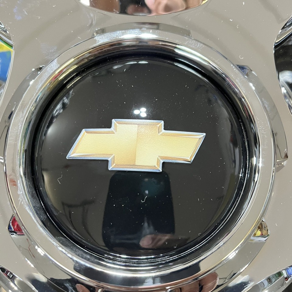 CHEVY SILVERADO TAHOE SUBURBAN AVALANCHE Center Caps 2007-2014 9597345 ...