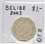 Belize 1 Dollar 10 Sided Coin 2003 Queen Elizabeth II As Pictured | eBay