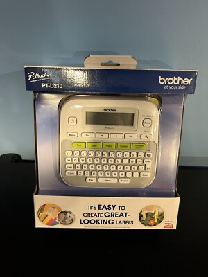 BROTHER P-TOUCH PT-D210 ELECTRONIC LABEL MAKER BRAND NEW 12502640349| eBay