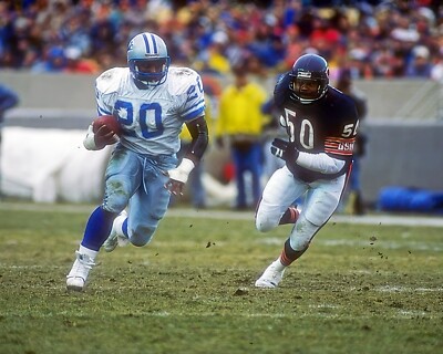 Barry Sanders #20 Detroit Lions NFL 8"X10" Glossy Photo Print 2-PPL | eBay