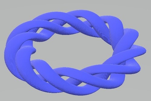 Torus Trefoil Gordian Knot Ring Cinquefoil Math Mathematician Science ...