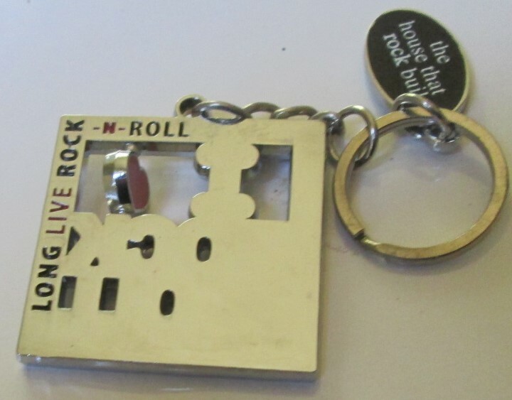 ROCK AND ROLL Hall of Fame Museum metal keyring key chain keychain | eBay