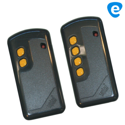 Geba tronic Funk Handsender 433 MHz 2-Kanal 906.T2SP.02 o. 4-Kanal 906 ...