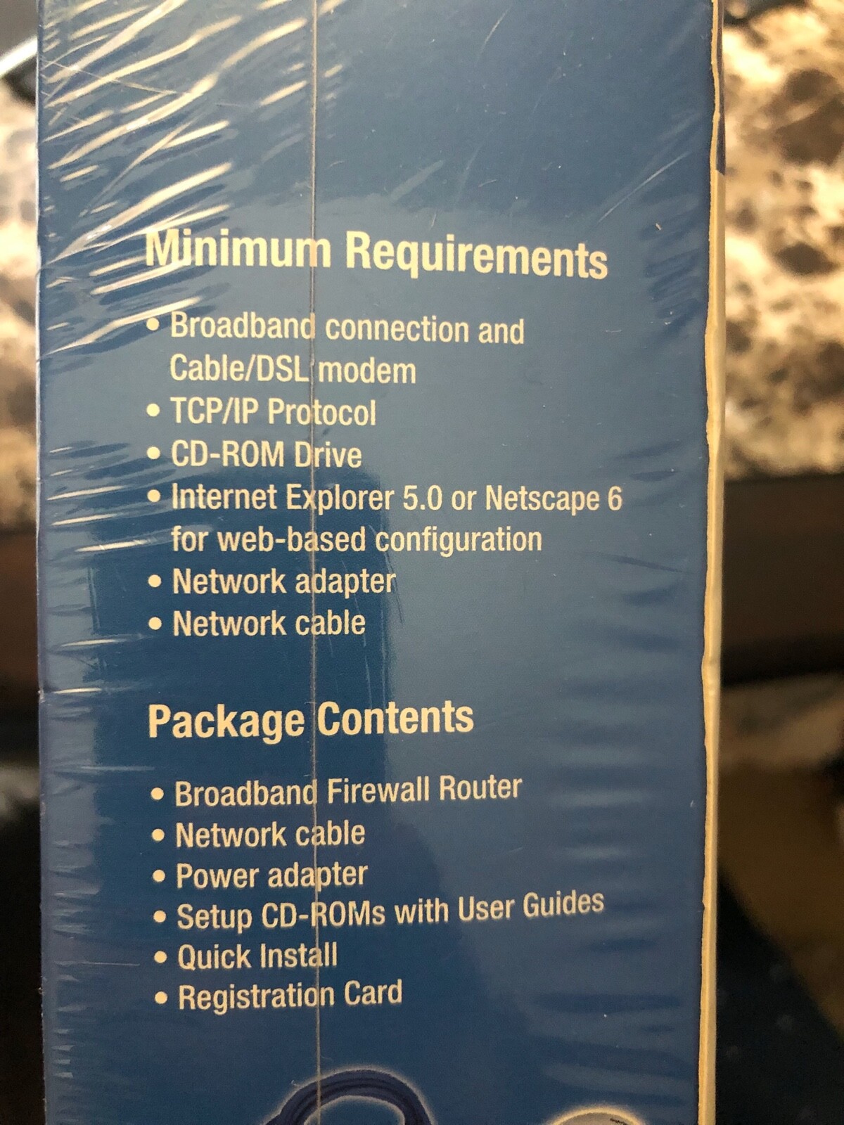 LINKSYS Firewall Router with 4 VPN Endpoint - New 745883551798 | eBay