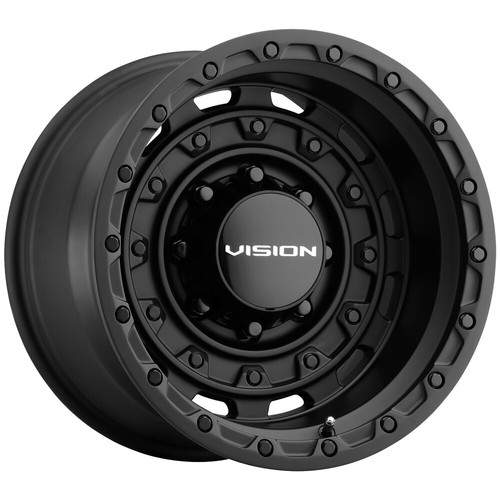 Vision 403 Tactical 17x10 8x6.5" -25mm Satin Black Wheel Rim 17" Inch ...