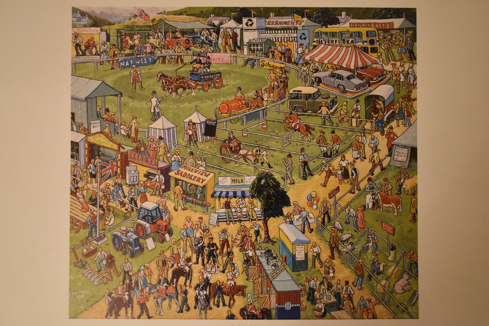 Joe Scarborough limited edition print - 'The Bakewell Show' - 1987 ...