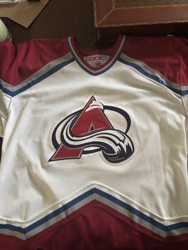 VINTAGE COLORADO AVALANCHE CCM HOCKEY JERSEY | eBay