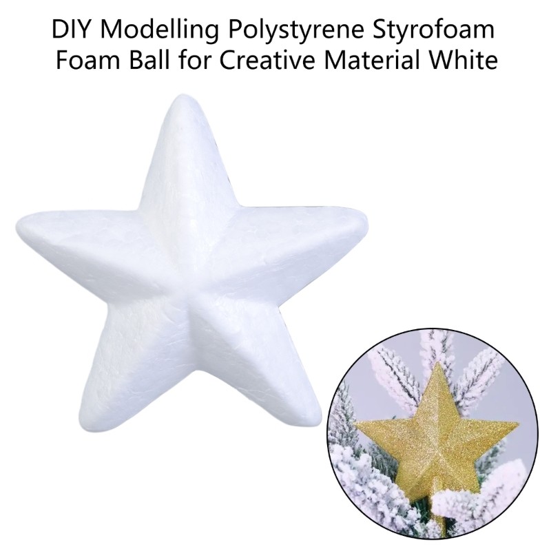 DIY Modelling Polystyrene Foam Ball for Creative Material White | eBay ...