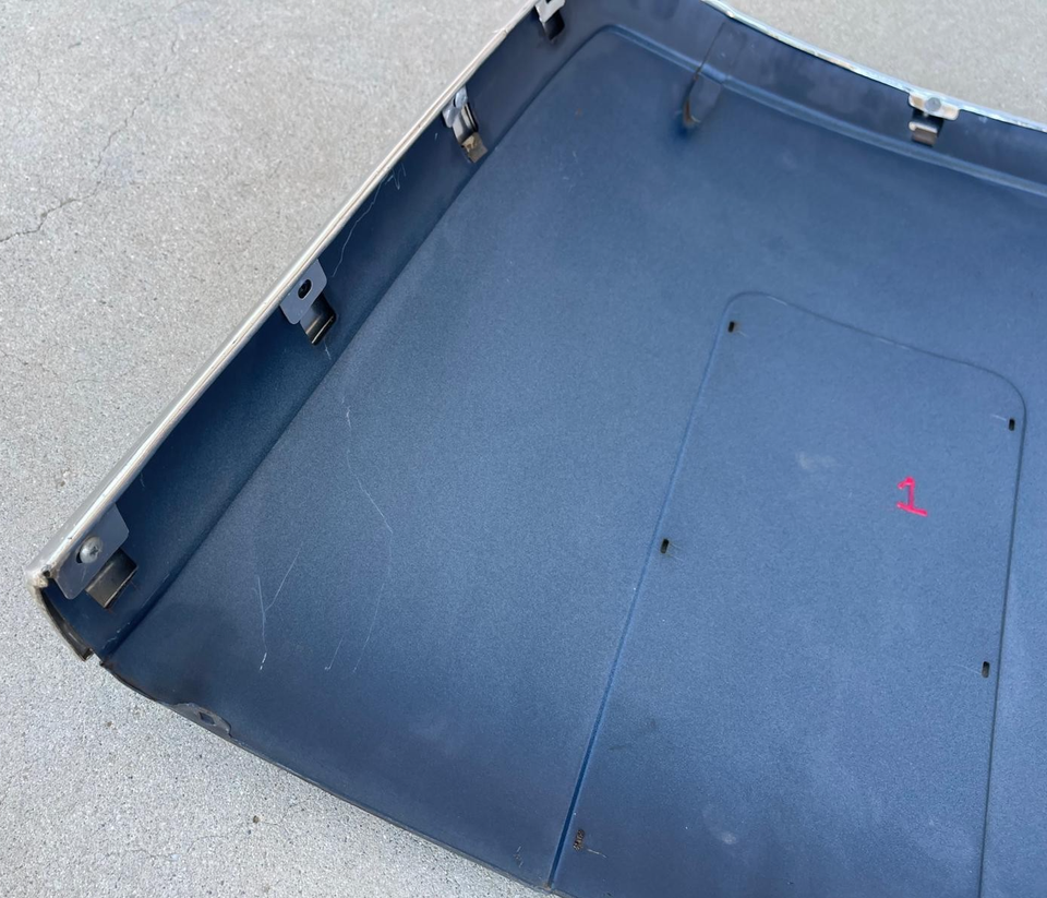 FORD THUNDERBIRD BUCKET SEAT BACK METAL PANEL TRIM 1964-1966 64-66 OEM ...