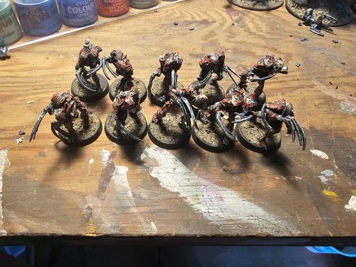 Necrons FLAYED ONES x 10 painted Metal Oop Warhammer 40K Games ...