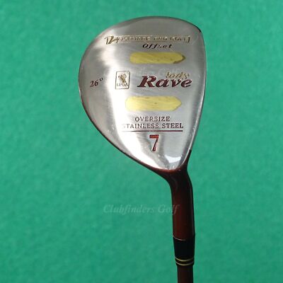 Lady Square Two Lady Rave Offset Fairway 7 Wood Factory Graphite Ladies ...