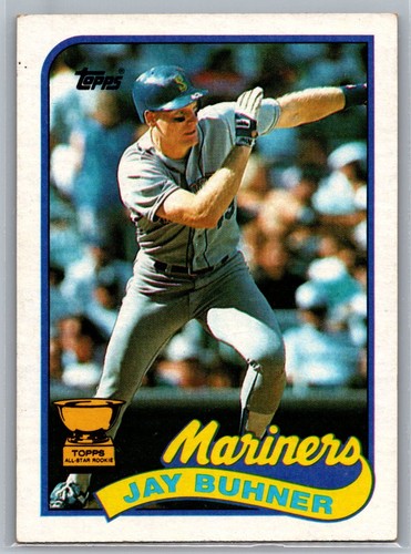 1989 Topps All-Star Rookie Cup Baseball #223 Jay Buhner Seattle ...