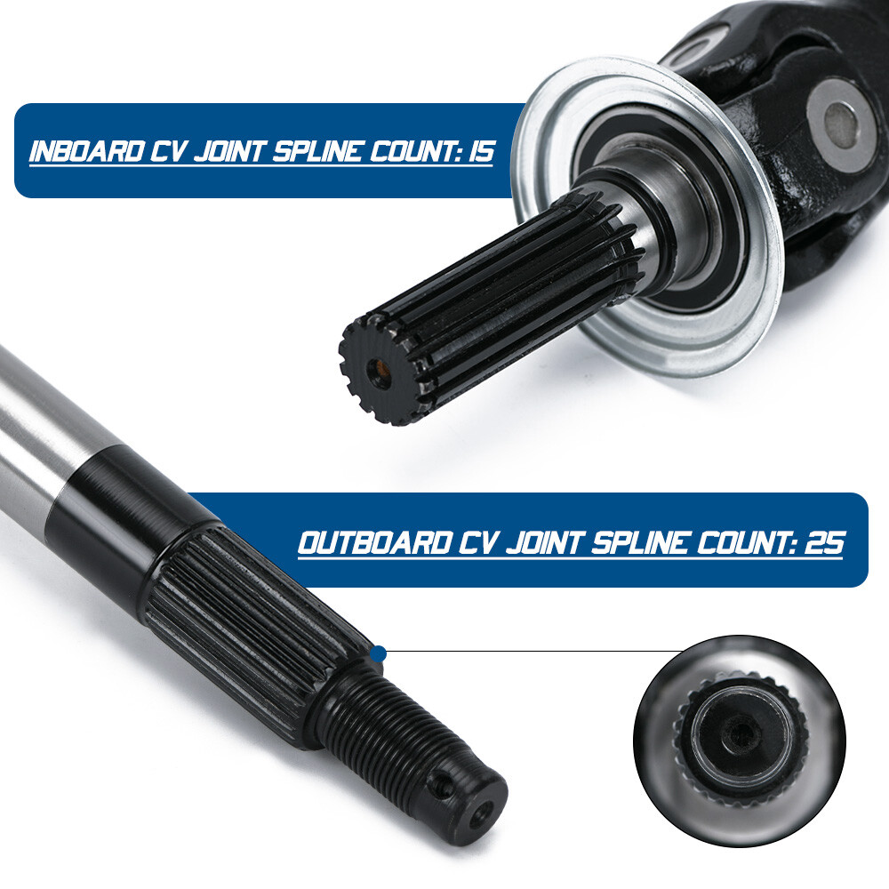 Pair Of Complete Rear Axles Shaft For Kawasaki Mule 2510/3000/3010/4000 ...