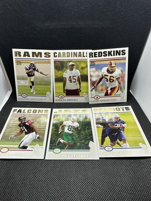 2004 TOPPS NFL FOOTBALL ROOKIE RC LOT OF 6 CARDS NM Deangelo Hall ...