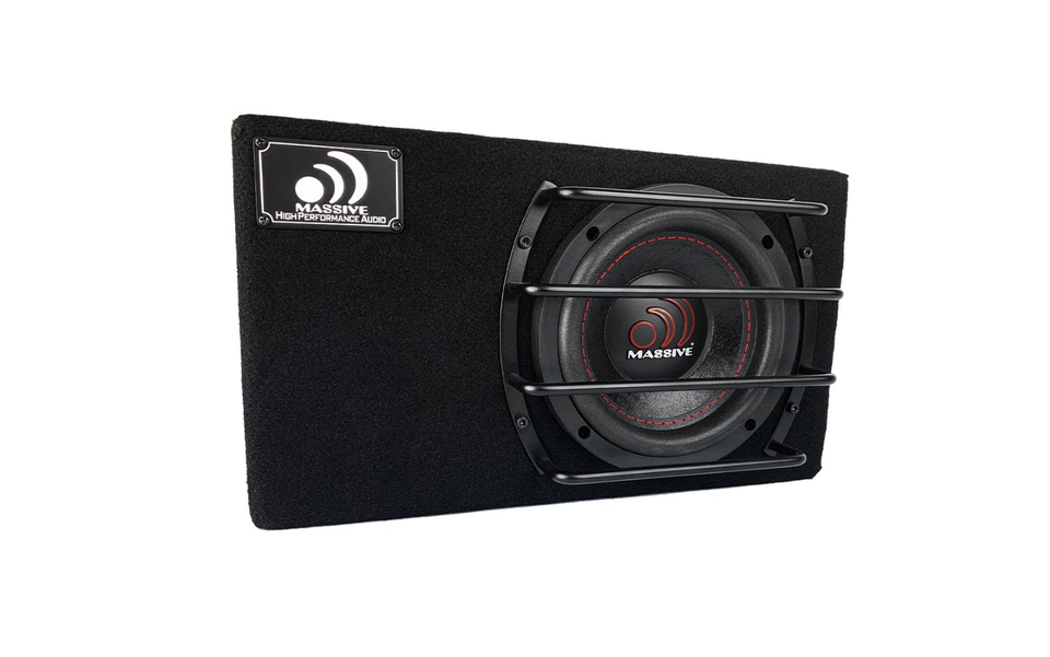 MASSIVE AUDIO BG8 - 8" PRE-LOADED 400 WATT RMS 2-OHM SUBWOOFER - CAR ...
