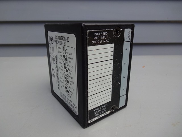 Ge FANUC Ic670alg620-jd Analog in RTD 4 Point Module Q114 for sale online | eBay