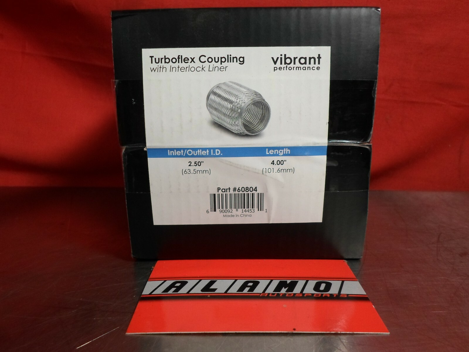 Vibrant Turboflex Coupling with Interlock Liner 2.5" I.D. x 4" long ...