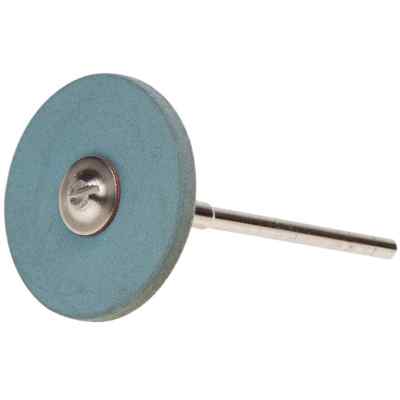 EDENTA CERAGLOSS BLUE DIAMOND MEDIUM POLISH ROUND FLAT EDGE WHEEL 25 X ...