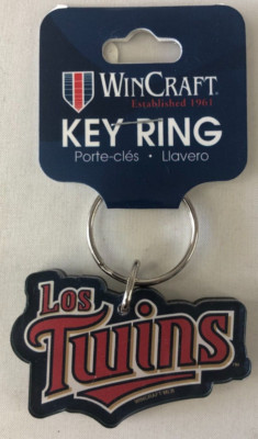 Minnesota Twins "Los Twins" Logo Key Chain Wincraft - New | eBay