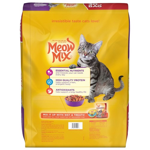 2 Pack Meow Mix Original Choice Dry Cat Food Chicken Turkey Salmon ...