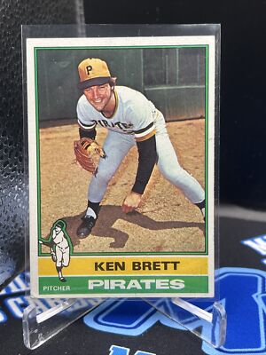 1976 Topps Baseball Ken Brett Card #41 Pittsburgh Pirates EX++(A) | eBay