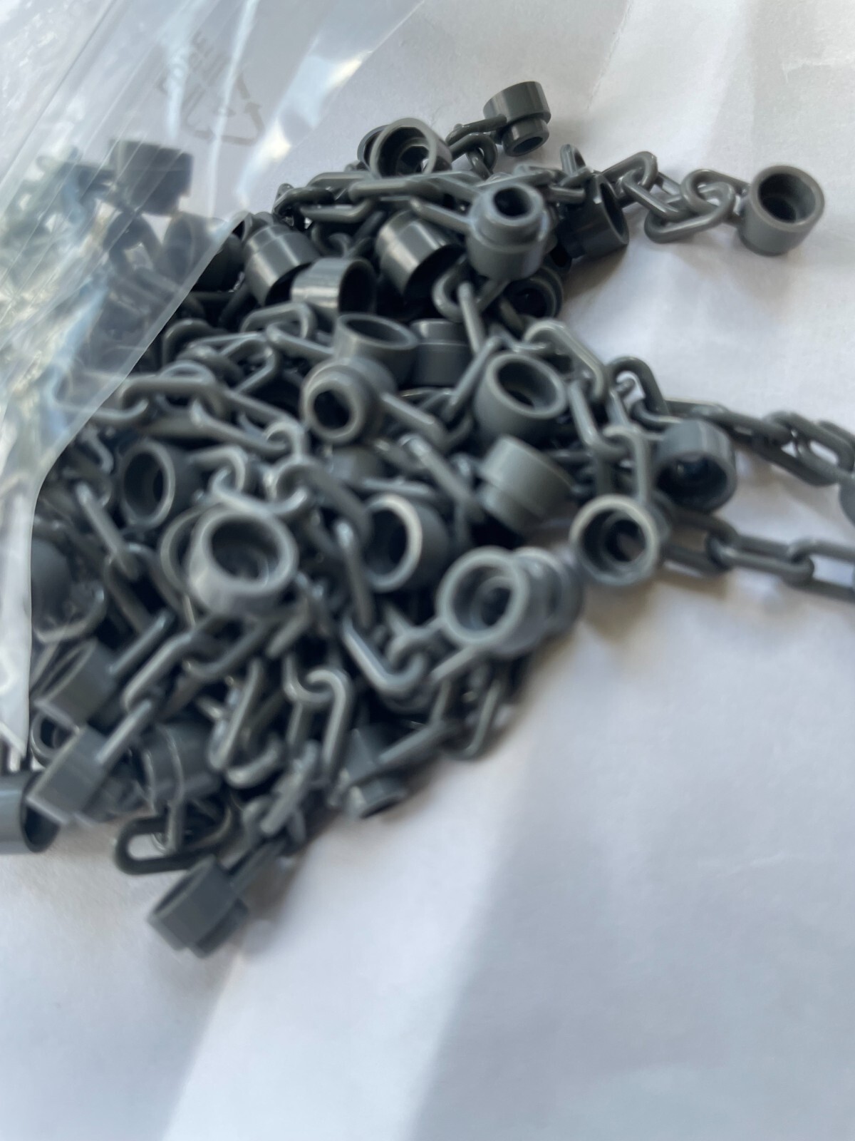 LEGO-NEW-#92338-DARK BLUISH GREY-CHAIN 5 LINKS -10 PIECES | eBay