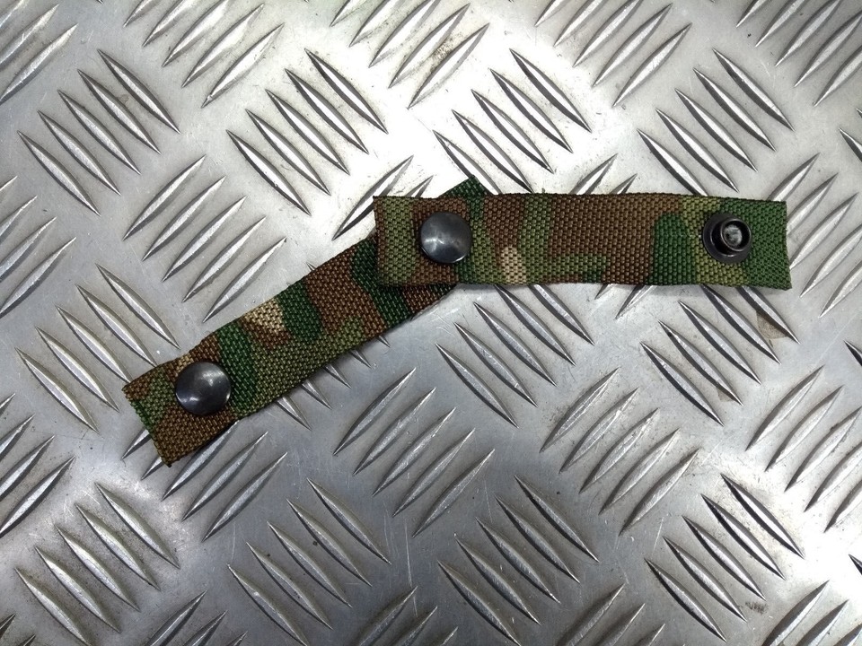 Multi Terrain Pattern MTP Camouflage Fixing Strap / Loop with Press ...