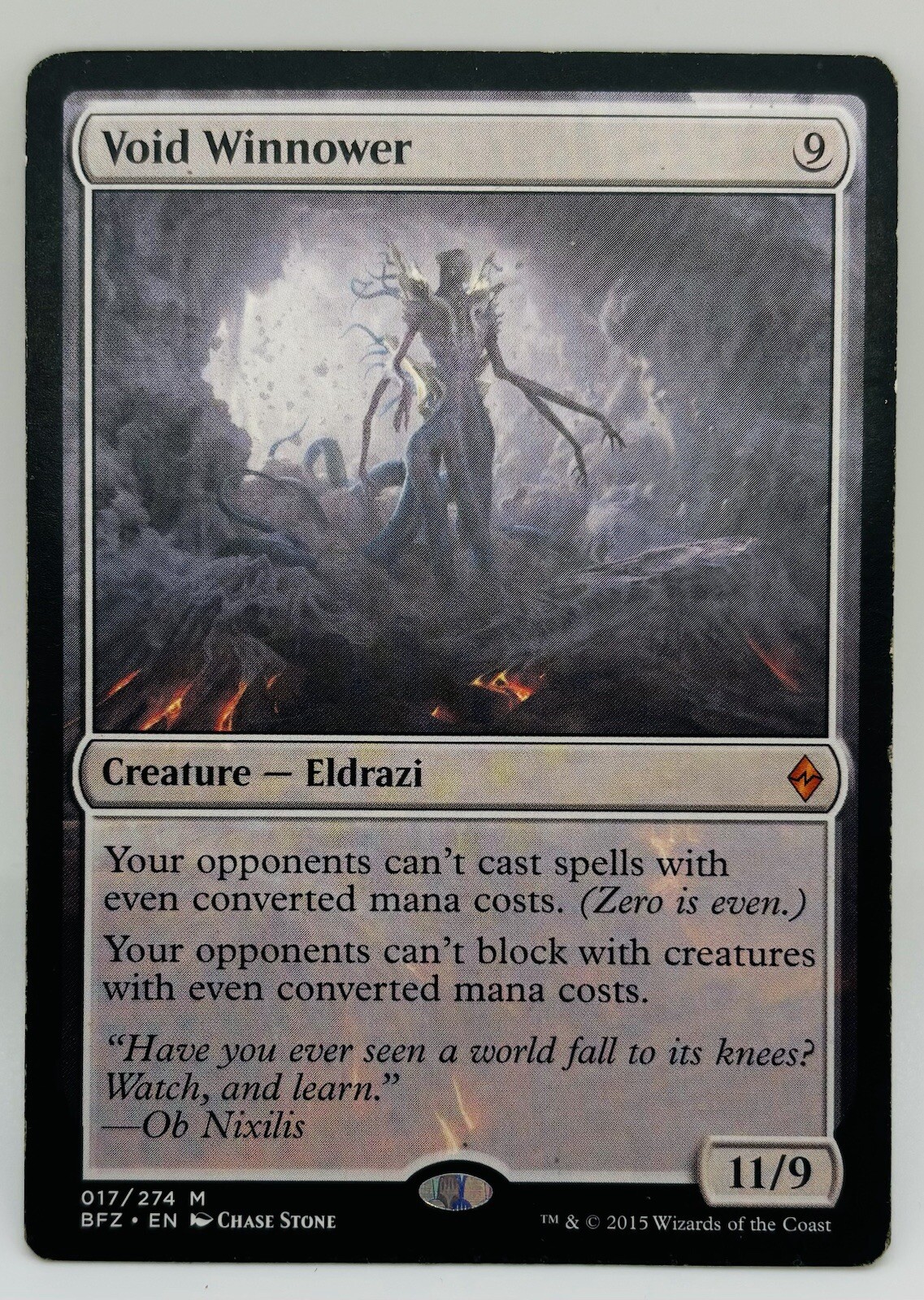 MTG Void Winnower Battle for Zendikar Regular | eBay