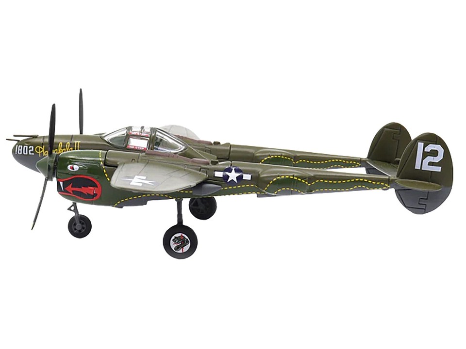 LOCKHEED P-38 LIGHTNING AIRCRAFT "HALEAKALA II" USAAF 1/72 BY MILITARIA ...
