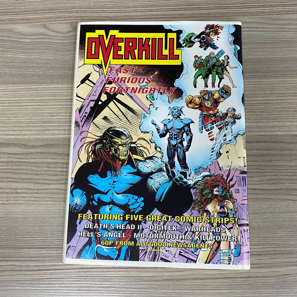 BATTLE TIDE DEATH'S HEAD II VS KILLPOWER EASTER SPECIAL MARVEL COMIC ...