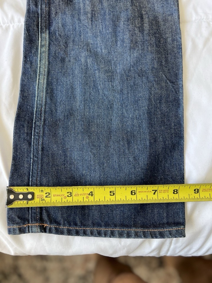 Rising Sun & Co Selvedge Denim Jeans LA Made in Usa Mens Size 32x34 ...