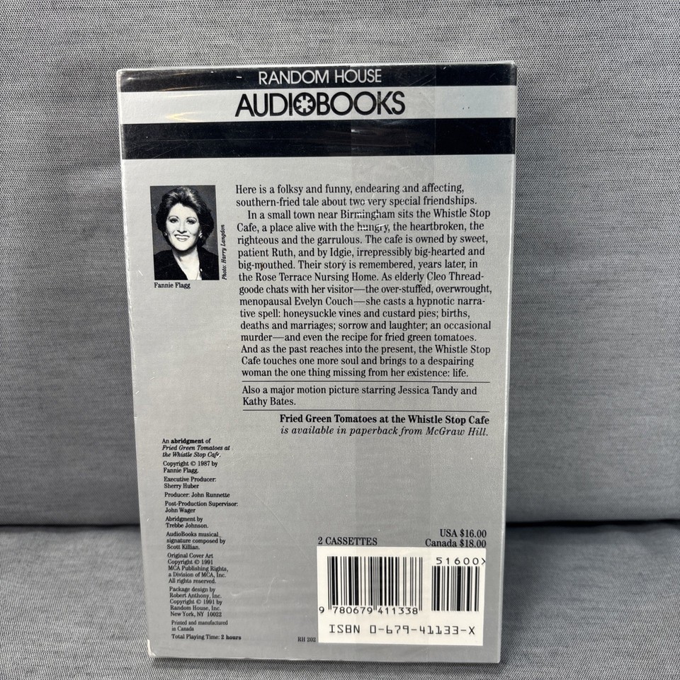 Fried Green Tomatoes at the Whistle Stop Cafe by Fannie Flagg (1992 ...