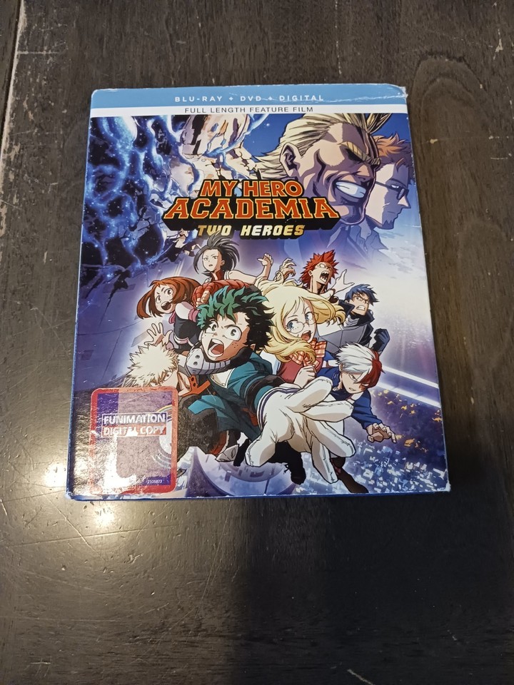 My Hero Academia: Two Heroes Funimation Blu-Ray + DVD + Digital | eBay
