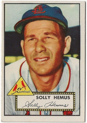 1952 Topps #196 Solly Hemus RC St. Louis Cardinals EX | eBay